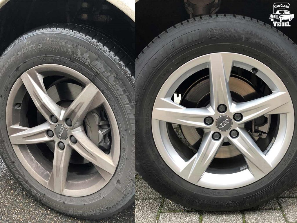 Felgen Reparieren Vorher Nachher
